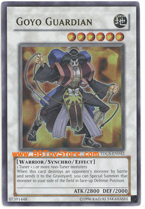 Yu-Gi-Oh Card - TDGS-EN042 - GOYO GUARDIAN (ultra rare holo) (Mint ...
