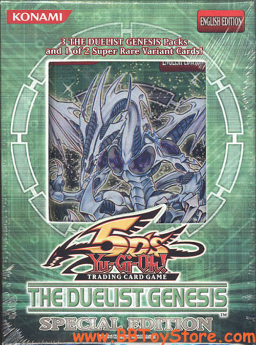 Yu-Gi-Oh Cards 5D's - The Duelist Genesis *Special Edition* (3 TDGS packs & 1 Variant Promo Card ...