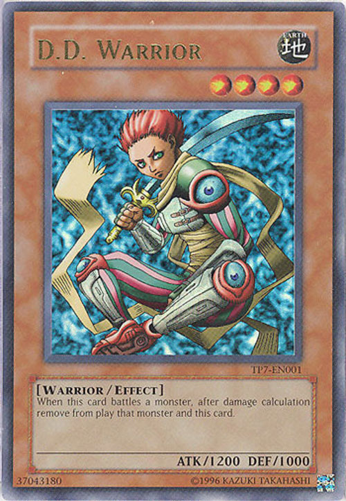 Yu-Gi-Oh Card - TP7-EN001 - D.D. WARRIOR (ultra rare holo) (Mint ...